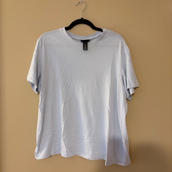 H&M | Shirts | Hm Mens Soft Blue Short Sleeve Tee | Poshmark